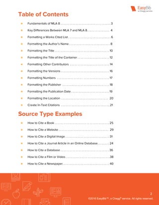 Complete Guide to MLA 8 by easyBib | PDF