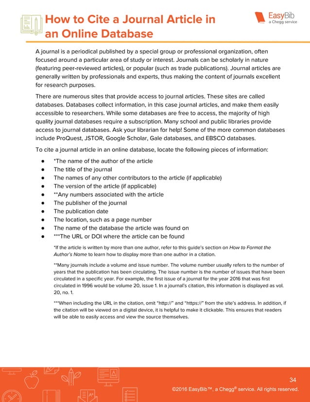 Complete Guide to MLA 8 by easyBib | PDF