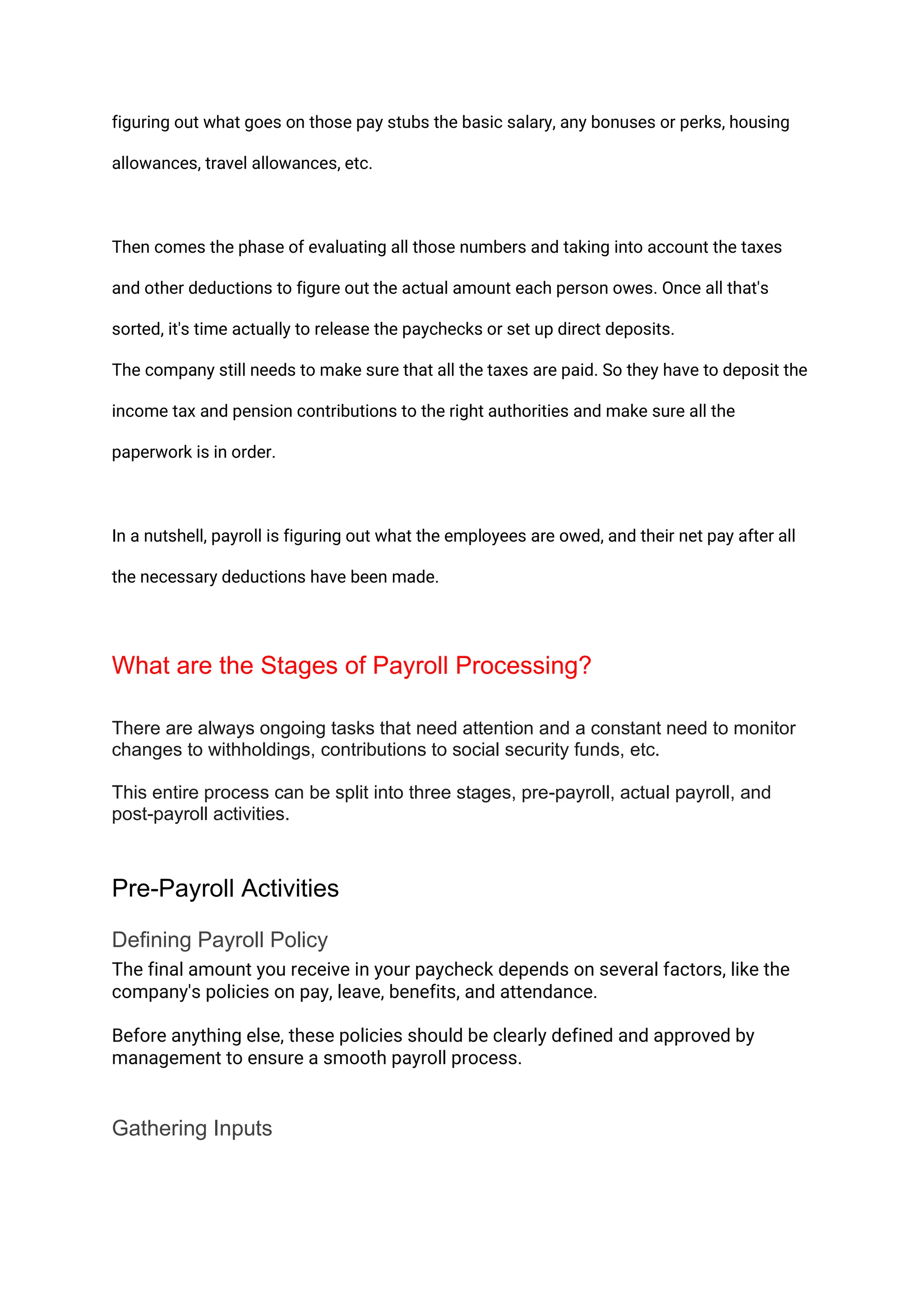 Complete Guide to Payroll Management in 2024 | Shrmpro | PDF