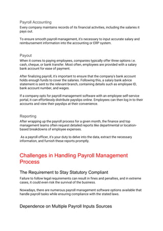 Complete Guide to Payroll Management in 2024 | Shrmpro | PDF