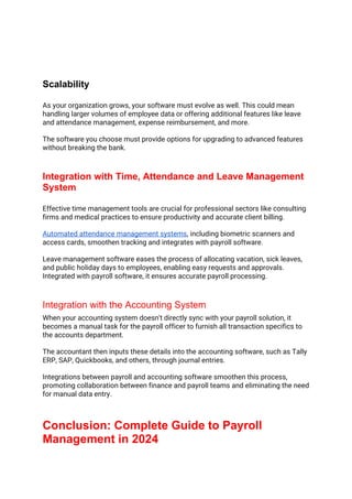 Complete Guide to Payroll Management in 2024 | Shrmpro | PDF