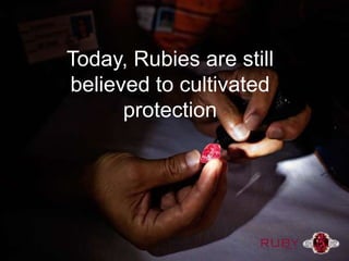 Complete guide to ruby gemstone | PPT