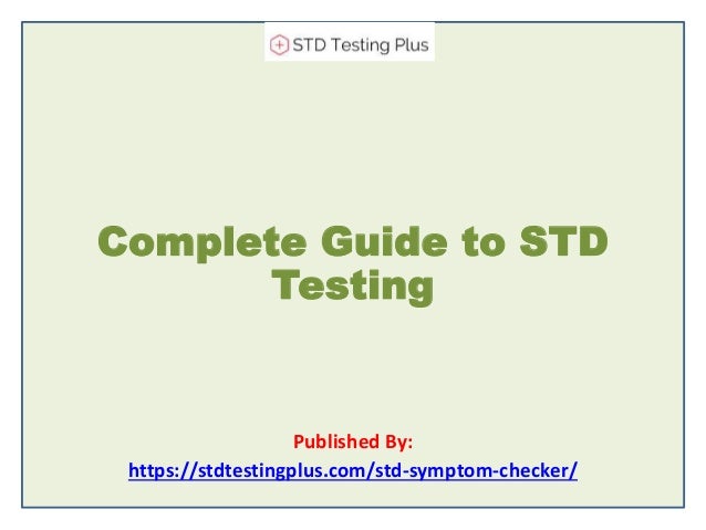 Complete guide to std testing