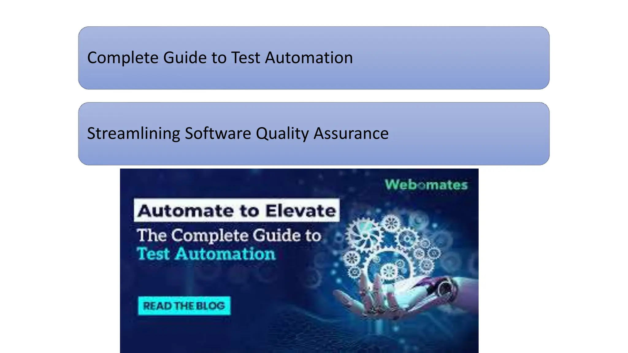 Complete Guide to Test Automation: Strategies, Tools, and Best ...