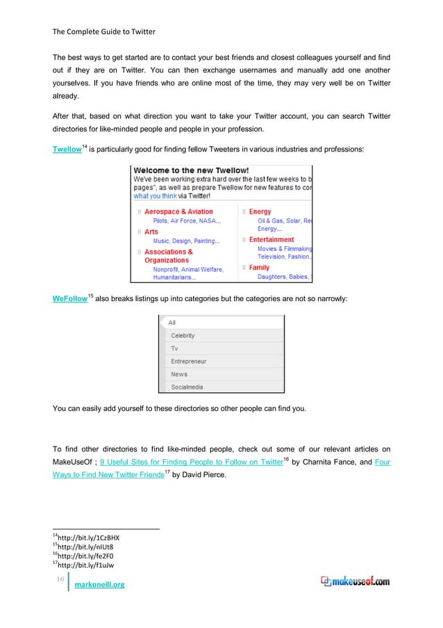 Complete guide to twitter | PDF