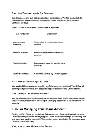 Complete Guide to Verifying Your Identity on Chime | PDF