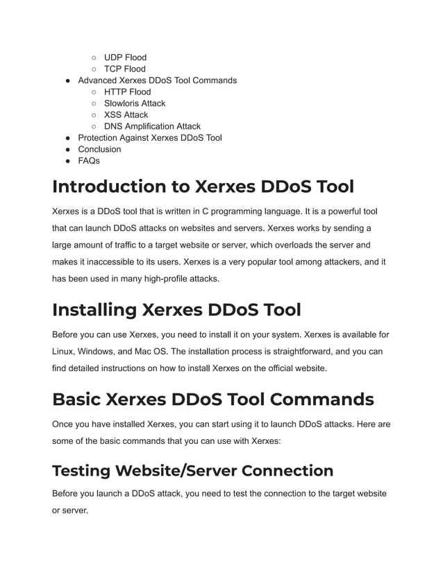 Complete Guide to Xerxes DDoS Tool Commands.pdf