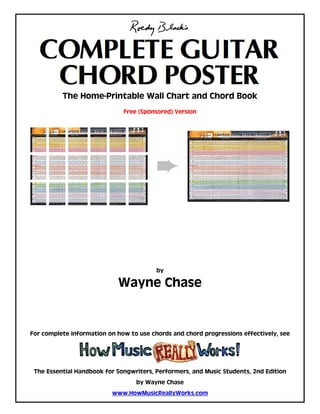 Complete guitarchordposter waynechase_freeedition | PDF