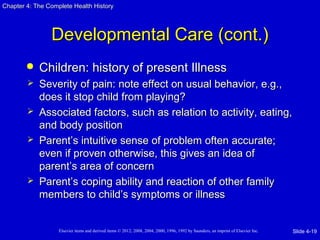 Complete health history | PPT