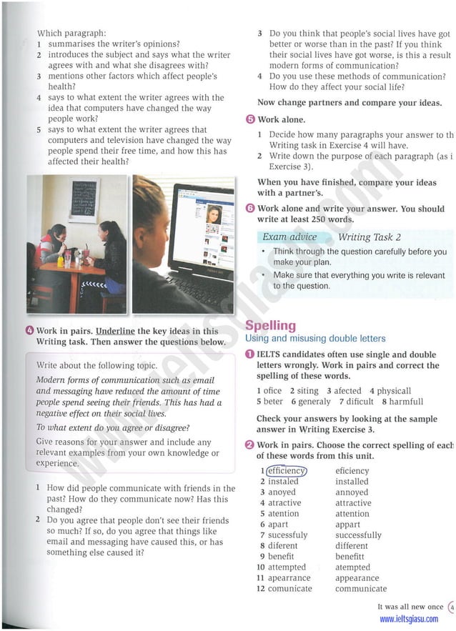 Tài Liệu Luyện Thi IELTS - Complete IELTS Band 4 5 | PDF