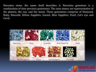 Complete Information About 9 Gemstone | PPT