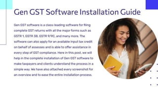 Easy Understanding About Installation Guide of Gen GST Software for ...