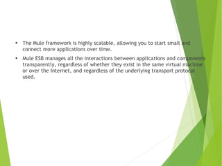Complete integration with mule esb | PPT