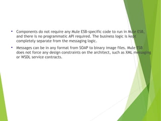 Complete integration with mule esb | PPT