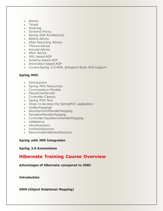 Complete java syllabus 7448062045 Yesdo Sddd | DOCX