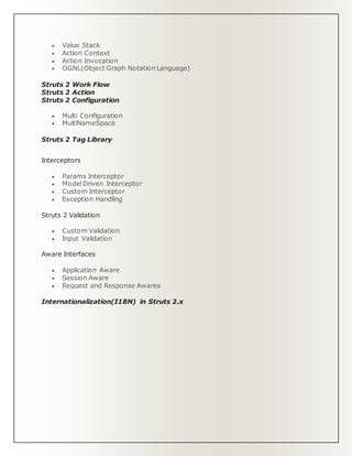 Complete java syllabus 7448062045 Yesdo Sddd | DOCX