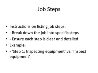 Complete JSA Presentation with Explanatory Notes | PPTX