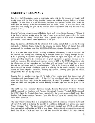 Karachi Port Trust | DOCX