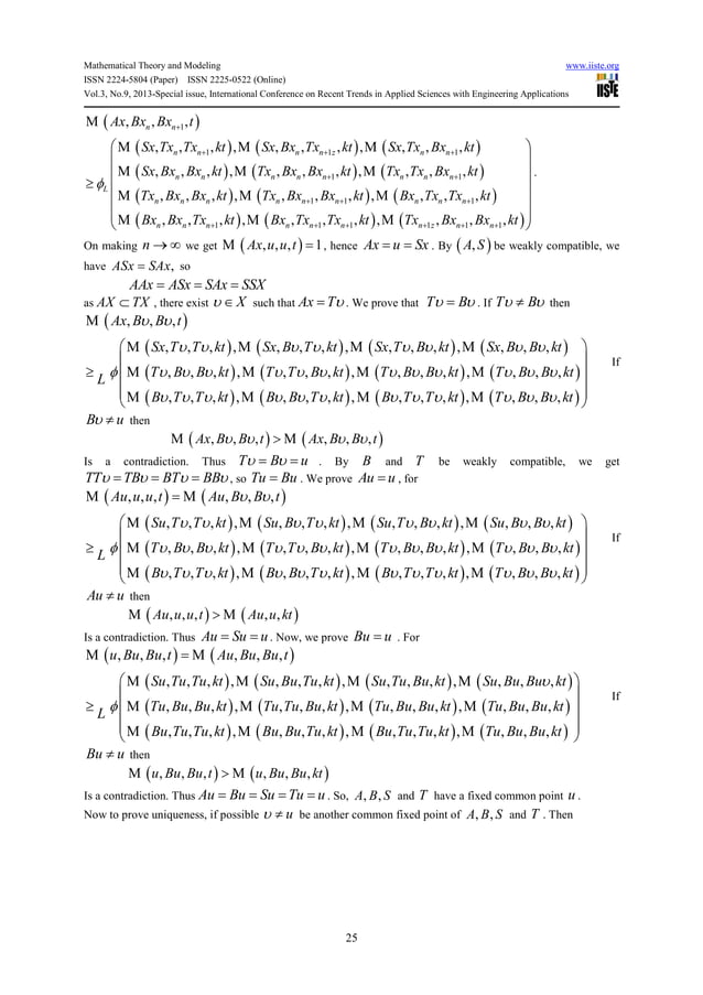 Complete l fuzzy metric spaces and common fixed point theorems | PDF