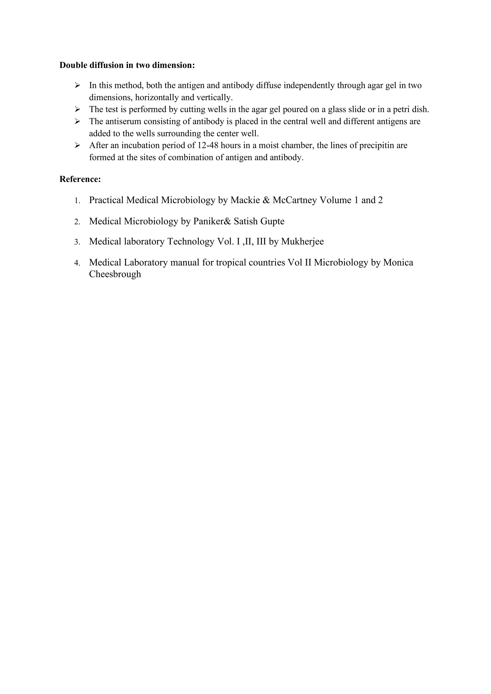 Immunology & Bacterial serology Lab manual | PDF
