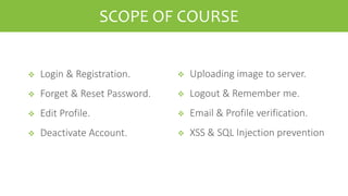 Complete Login & Registration System with Profile Management System PHP ...