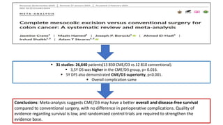 Complete mesocolic excision (CME) Vs D2.pptx