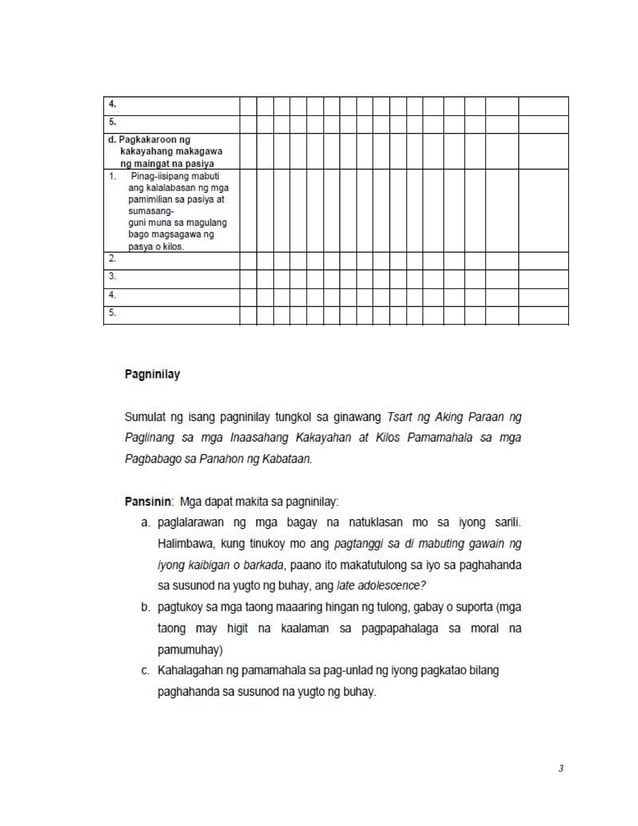 Complete modules for students with no grades in esp 7 | PDF