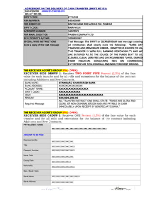 Complete mou mt103.real cash transfer latest[1] (1) | PDF