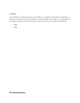 Complete notes of computer networks. Bca or bsc students | PDF