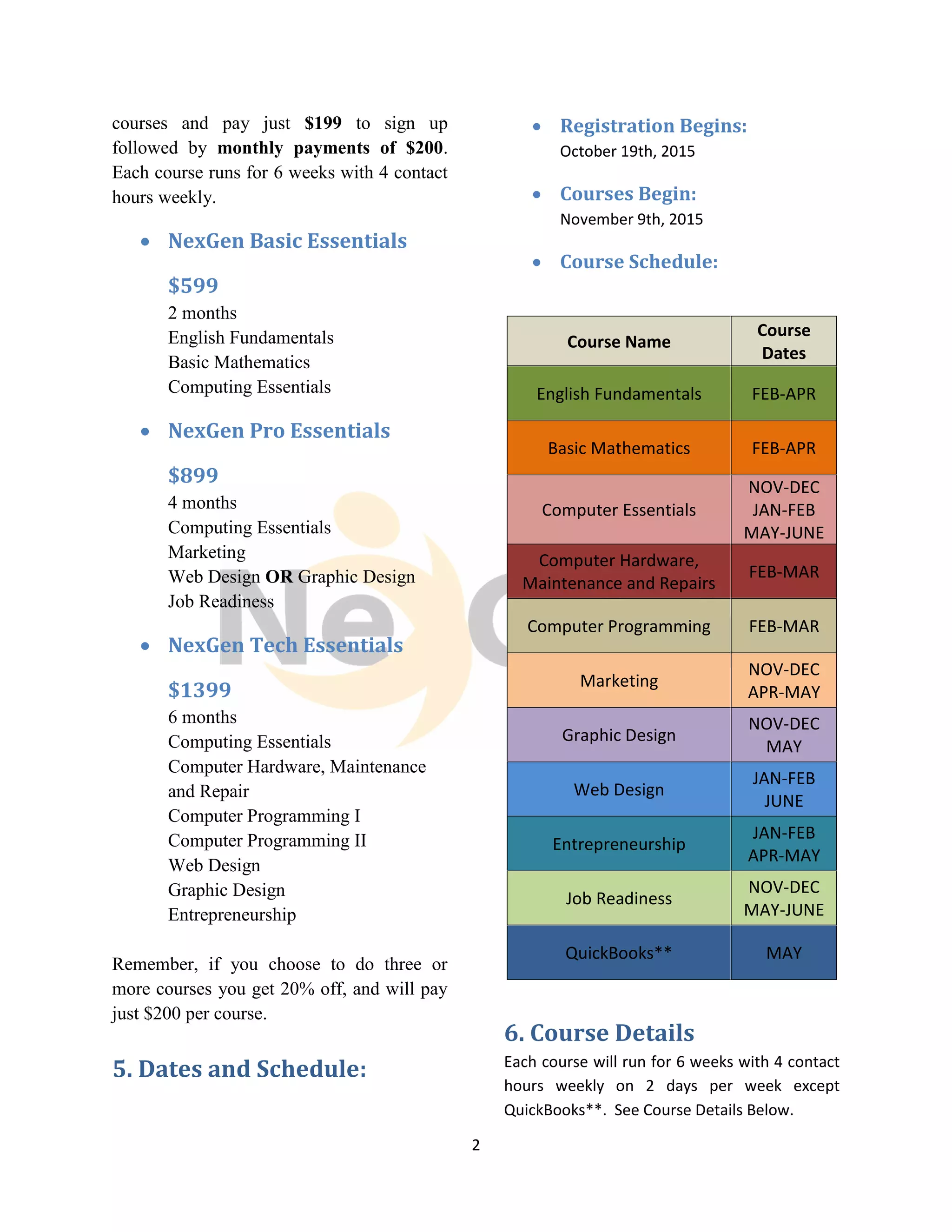 NexGen Essentials... All You Need to Know! | PDF