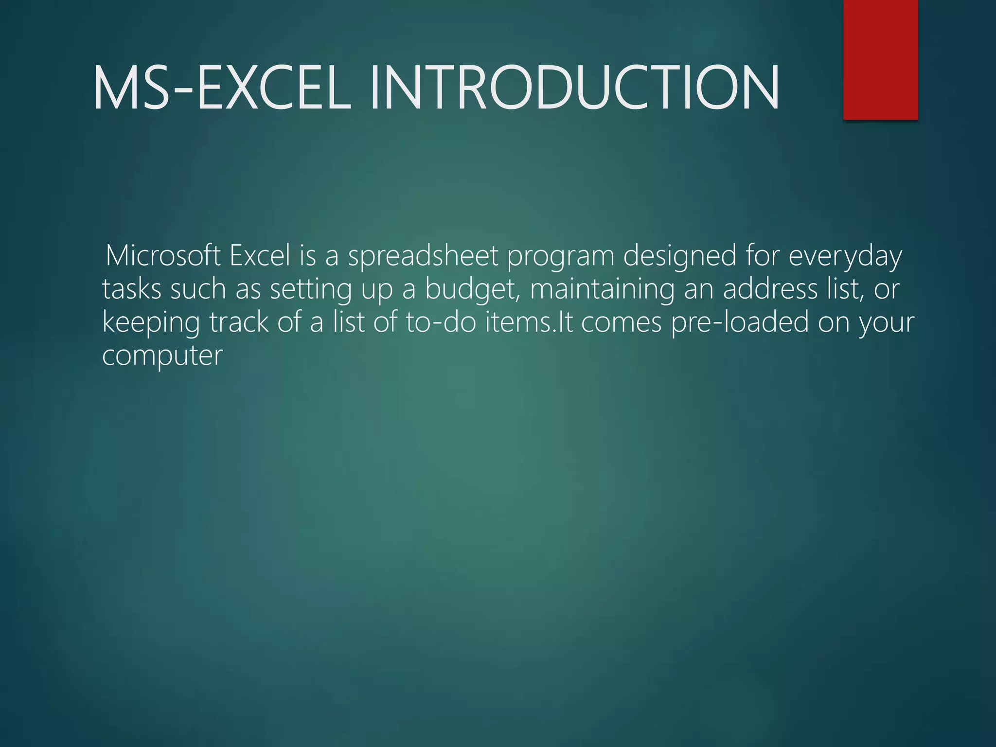 MICROSOFT OFFICE | PPT