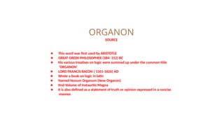 Complete Organon Revision with all Aphorisms.pptx