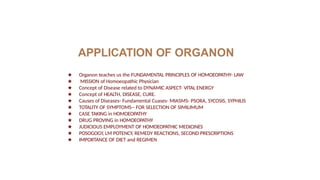 Complete Organon Revision with all Aphorisms.pptx