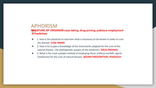 Complete Organon Revision with all Aphorisms.pptx