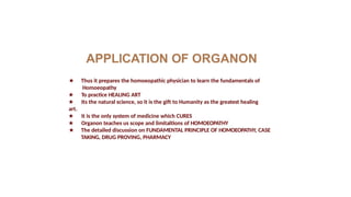 Complete Organon Revision with all Aphorisms.pptx