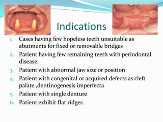 Complete overdenture(3) | PDF