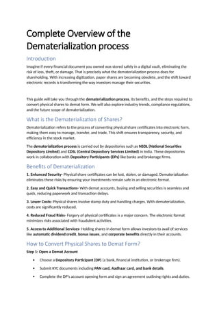Complete Overview of the Dematerialization process.docx