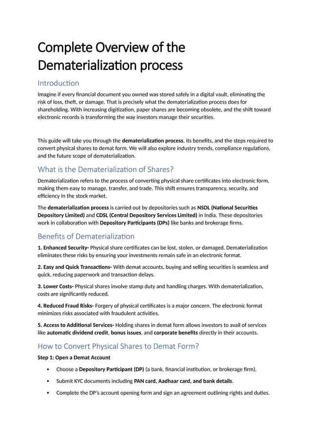 Complete Overview of the Dematerialization process.docx