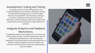 Key Steps & Best Practices to Custom Mobile App Development Process | PPT