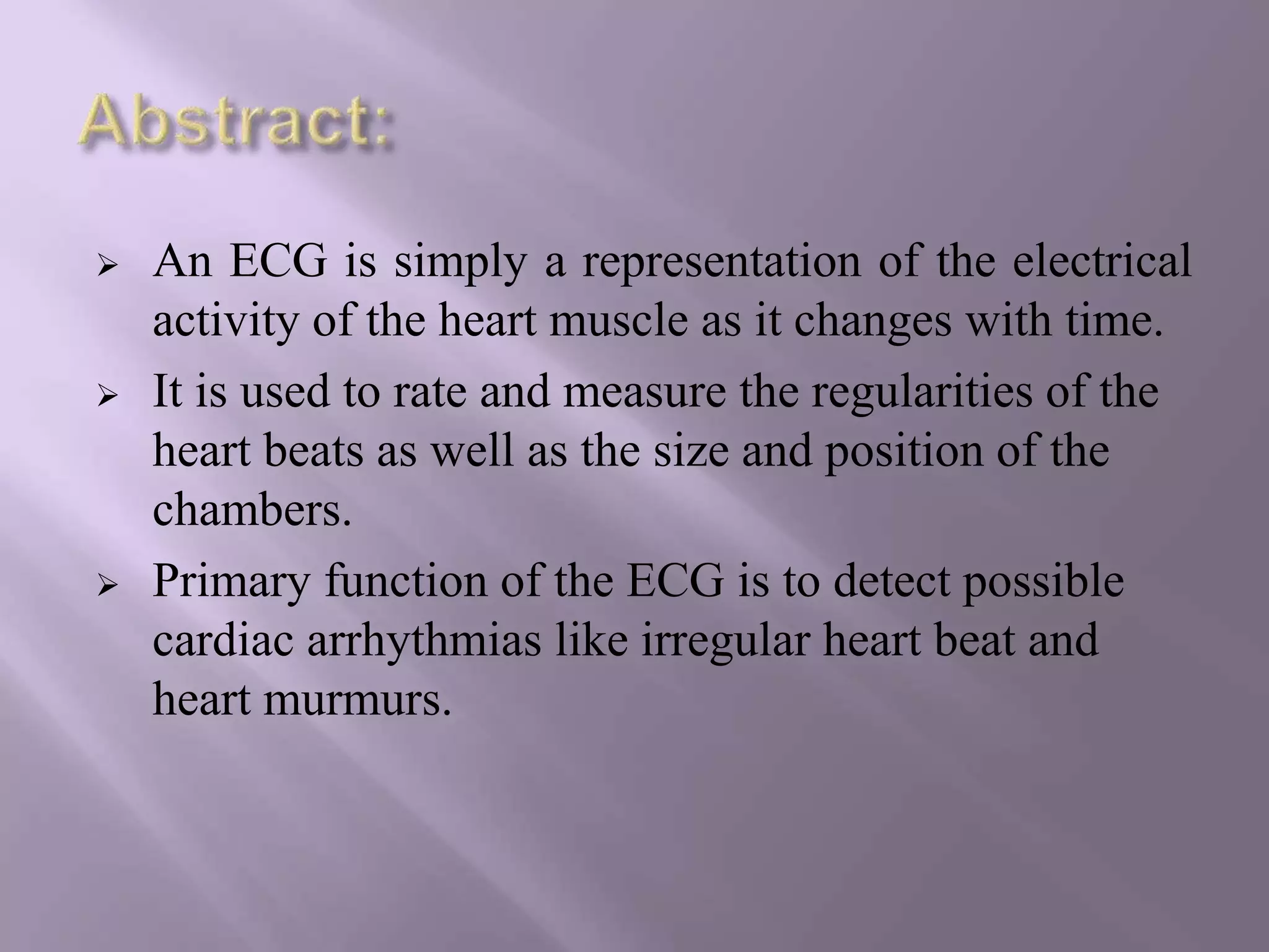 Complete Pan Tompkins Implementation Of Ecg Qrs Detector Ppt