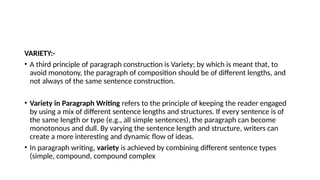COMPLETE PARAGRAPH WRITING-1.pptx full detail | PPTX