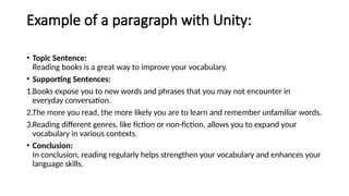 COMPLETE PARAGRAPH WRITING-1.pptx full detail | PPTX