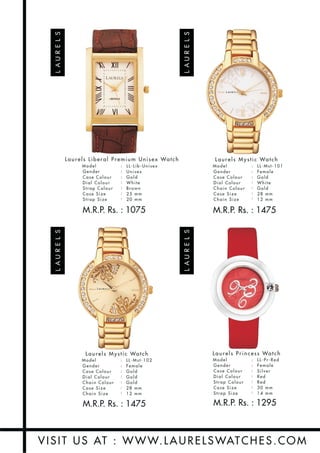 WATCHES CATALOGUE | PDF