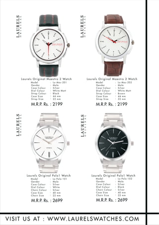 WATCHES CATALOGUE | PDF