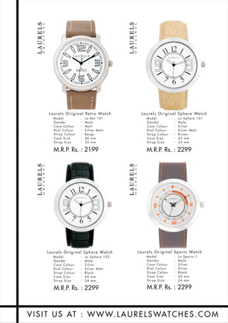 WATCHES CATALOGUE | PDF