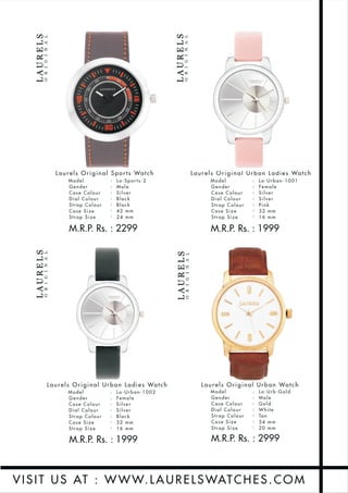 WATCHES CATALOGUE | PDF