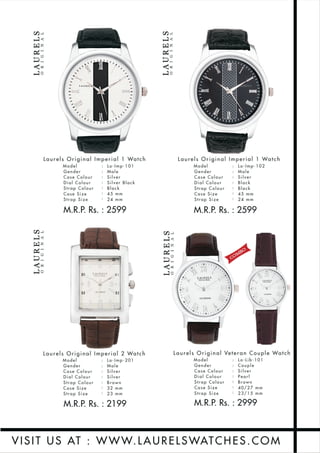 WATCHES CATALOGUE | PDF