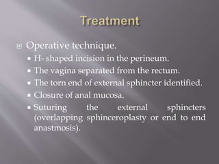 Complete perineal tear | PPTX