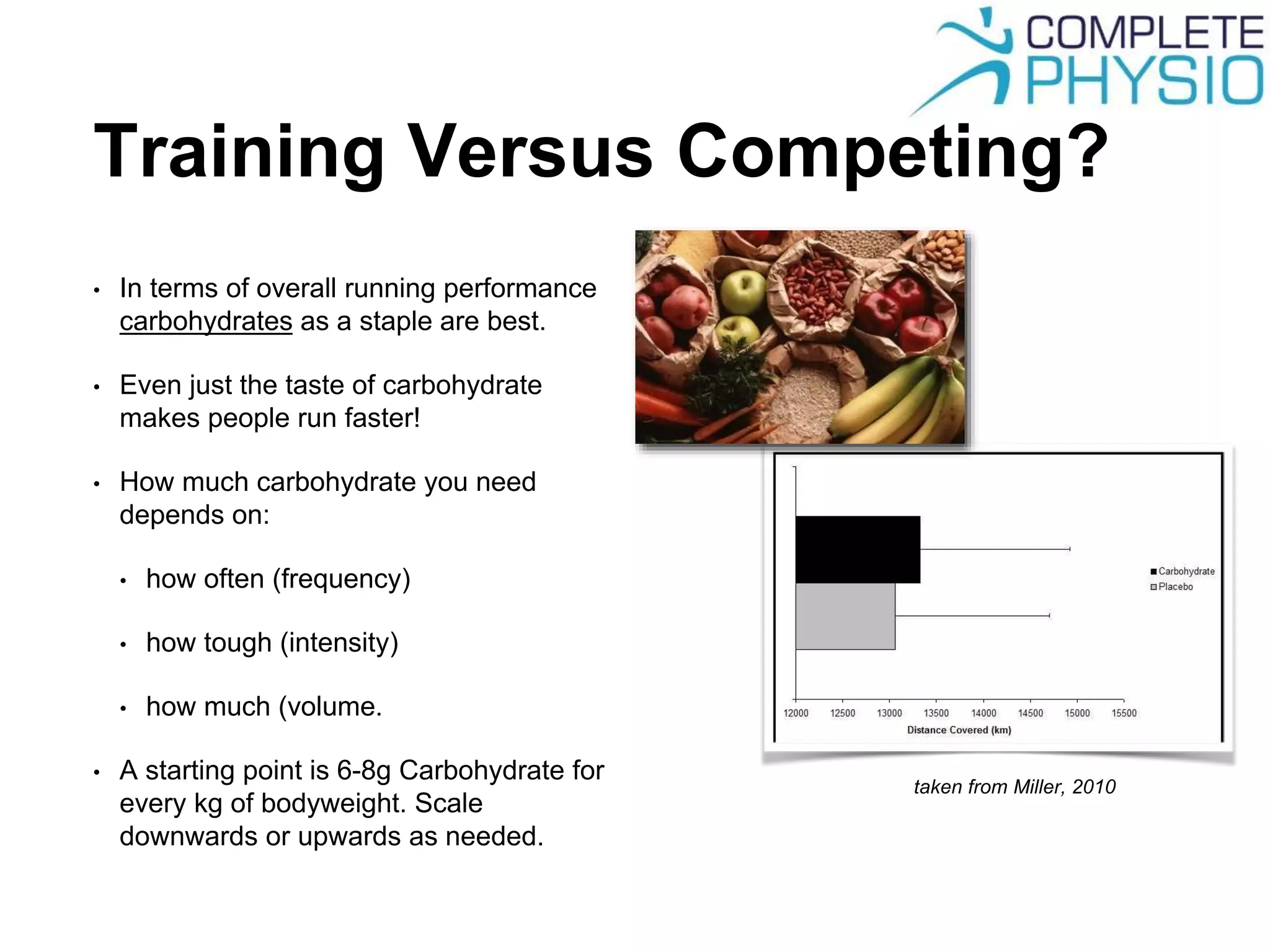 Complete physio - Simple sports nutrition for the everyday runner | PPT