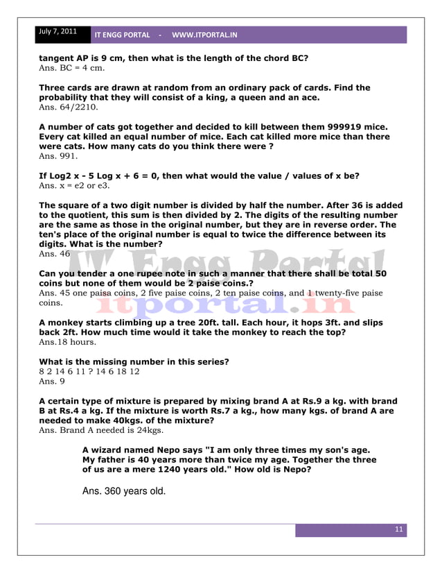 Complete placement guide(non technical) | PDF